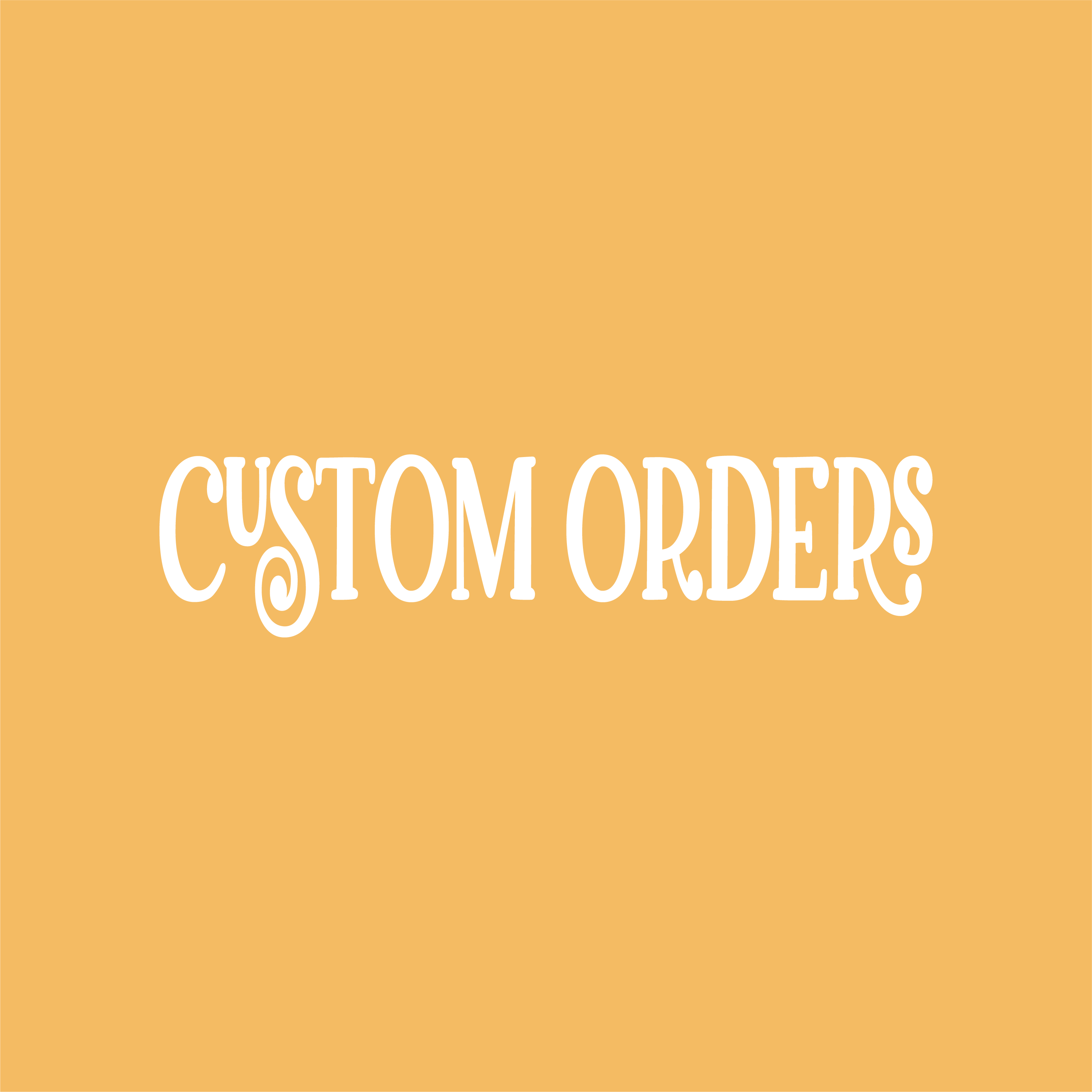 2 - CUSTOM ORDER – Salt and Pepper Designs Co